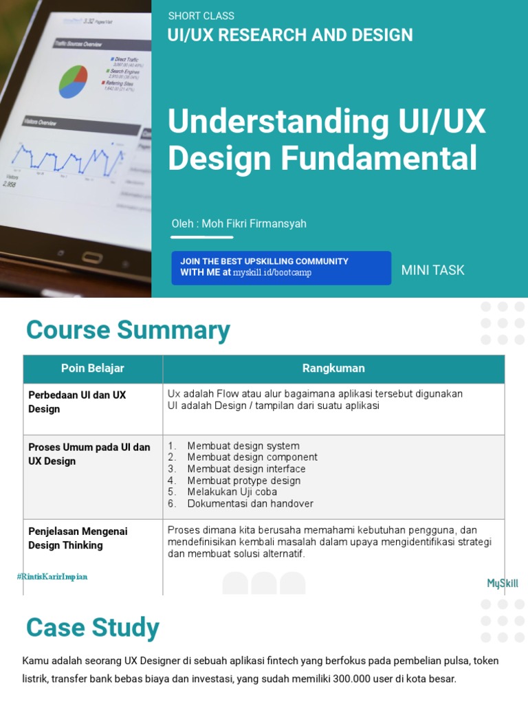 Case Study UIUX Intro SC 11 Mei 2023 | PDF