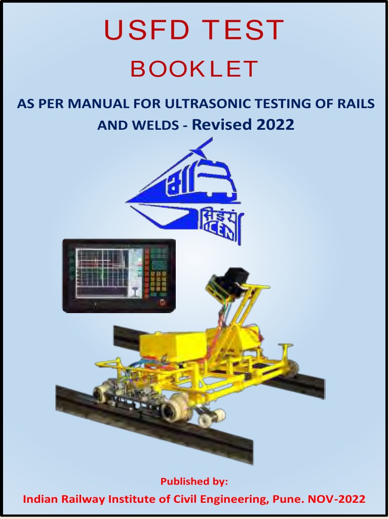 USFD Testing Manual for Railways 2022 | PDF