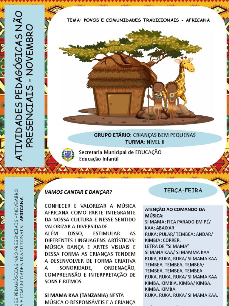 Atividades Africanas - Nivel II | PDF | África