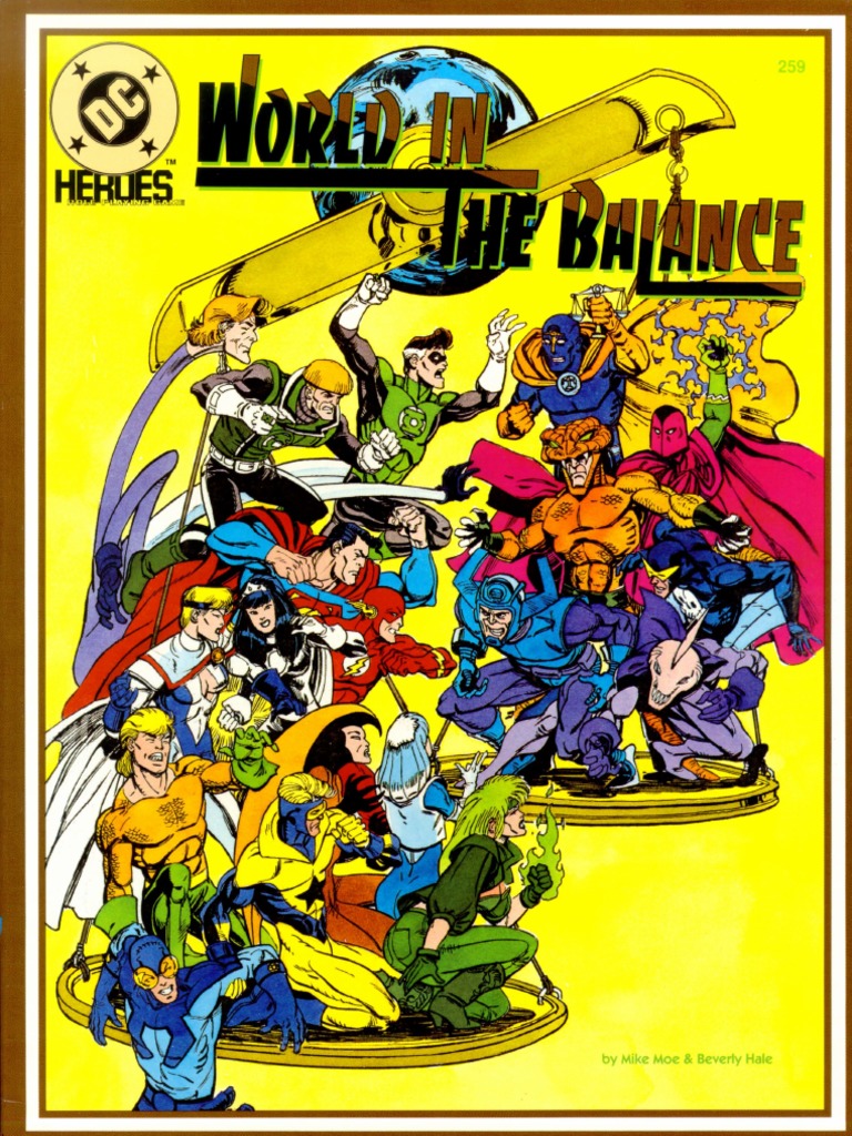MF259 - DC Heroes - World in The Balance | PDF