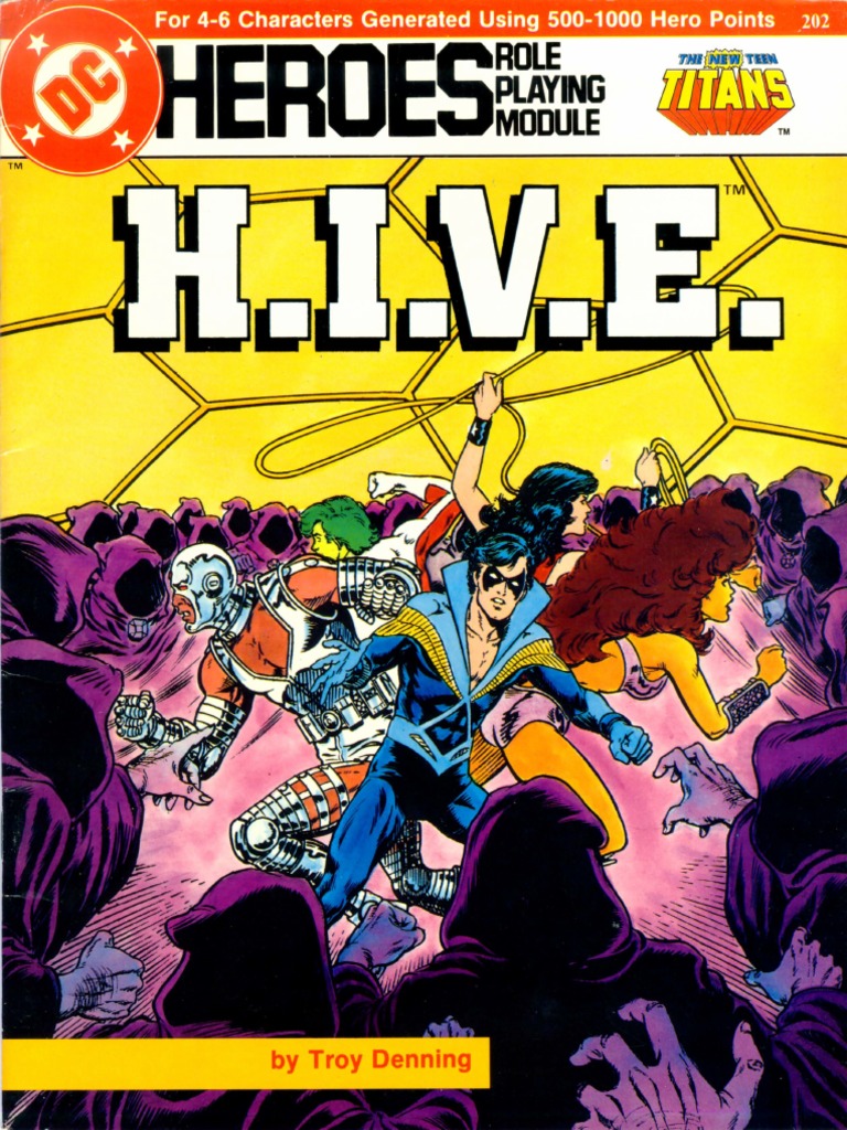 Mf202 - DC Heroes - H.I.V.E. | PDF