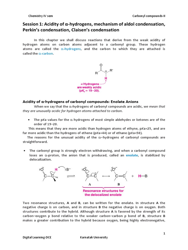 Carbonyl compounds-II S-1 | PDF | Ester | Aldehyde