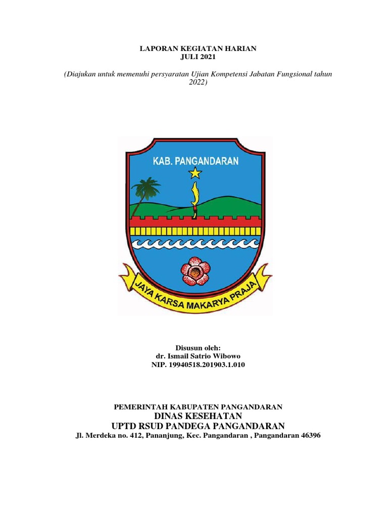 Ismail Satrio Wibowo - Rsud Pandega - 1 | PDF Ismail Satrio Wibowo - Rsud Pandega - 1 | PDF