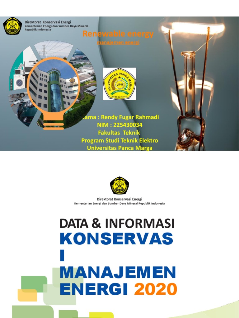 Presentasi Manajemen Energi | PDF