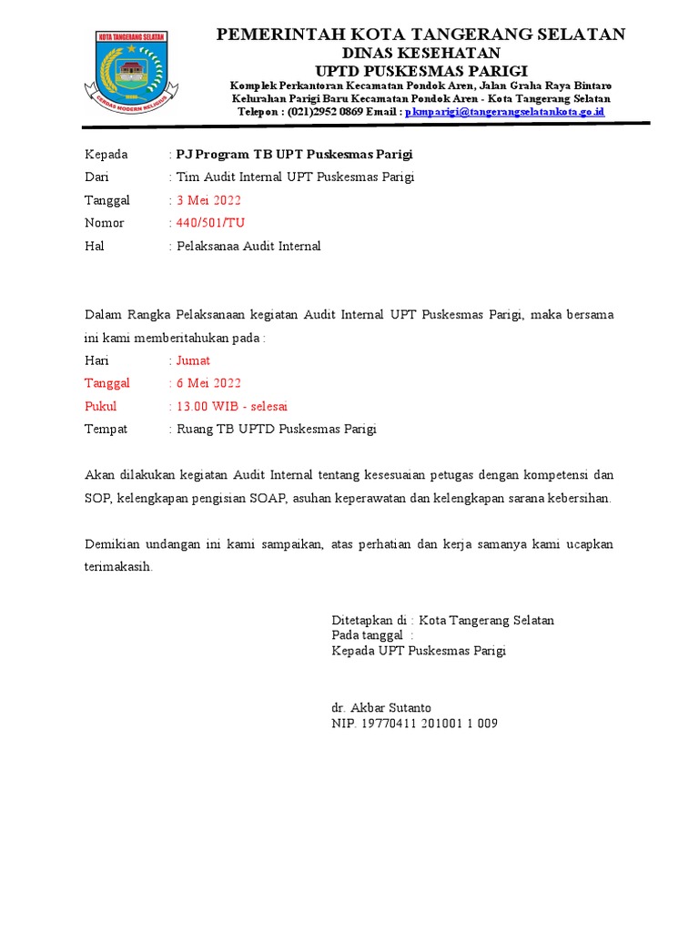 Audit Program TB SMT 1 2022 (Lanjutan Sari) | PDF