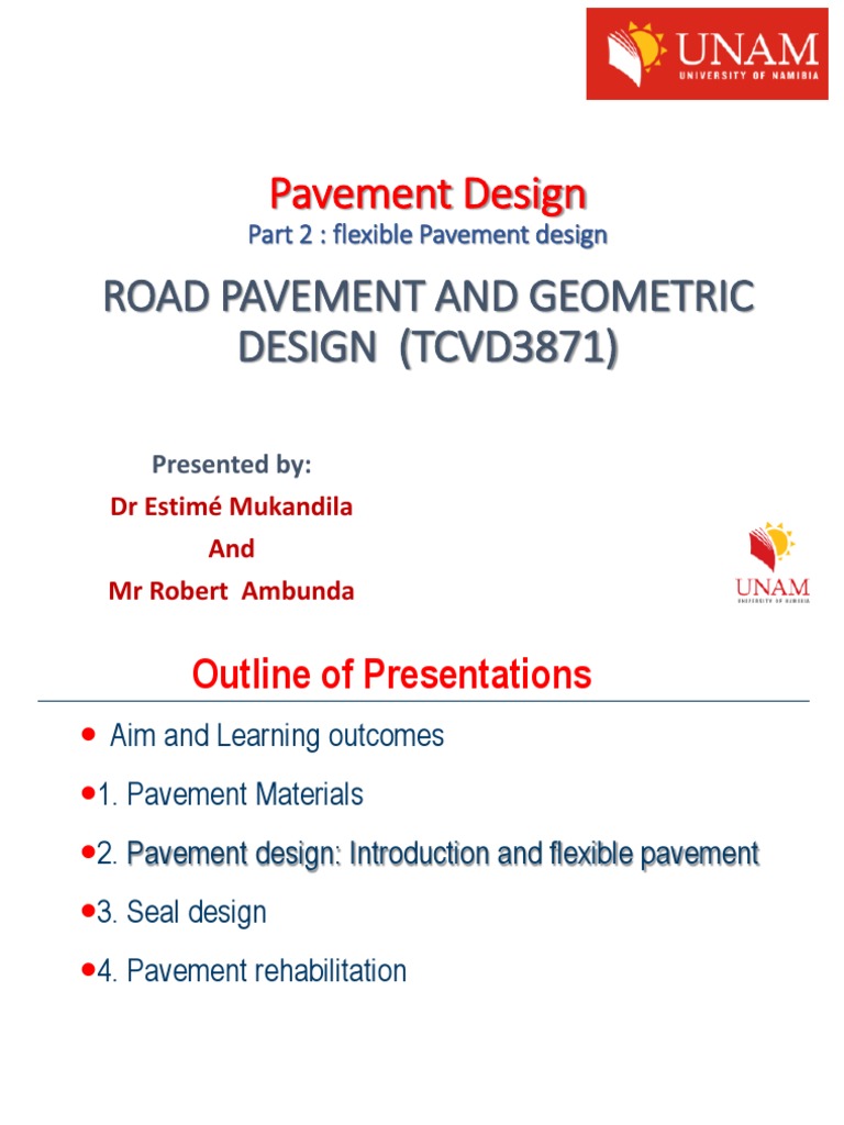 2 Pavement Design - Pavement Design Flexible - TCVD3871 - Estime | PDF ...