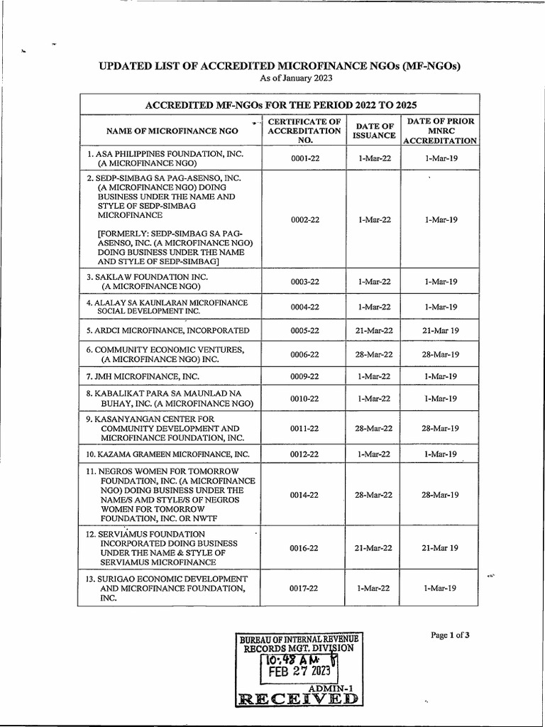 RMC No. 26-2023 Attachment | PDF