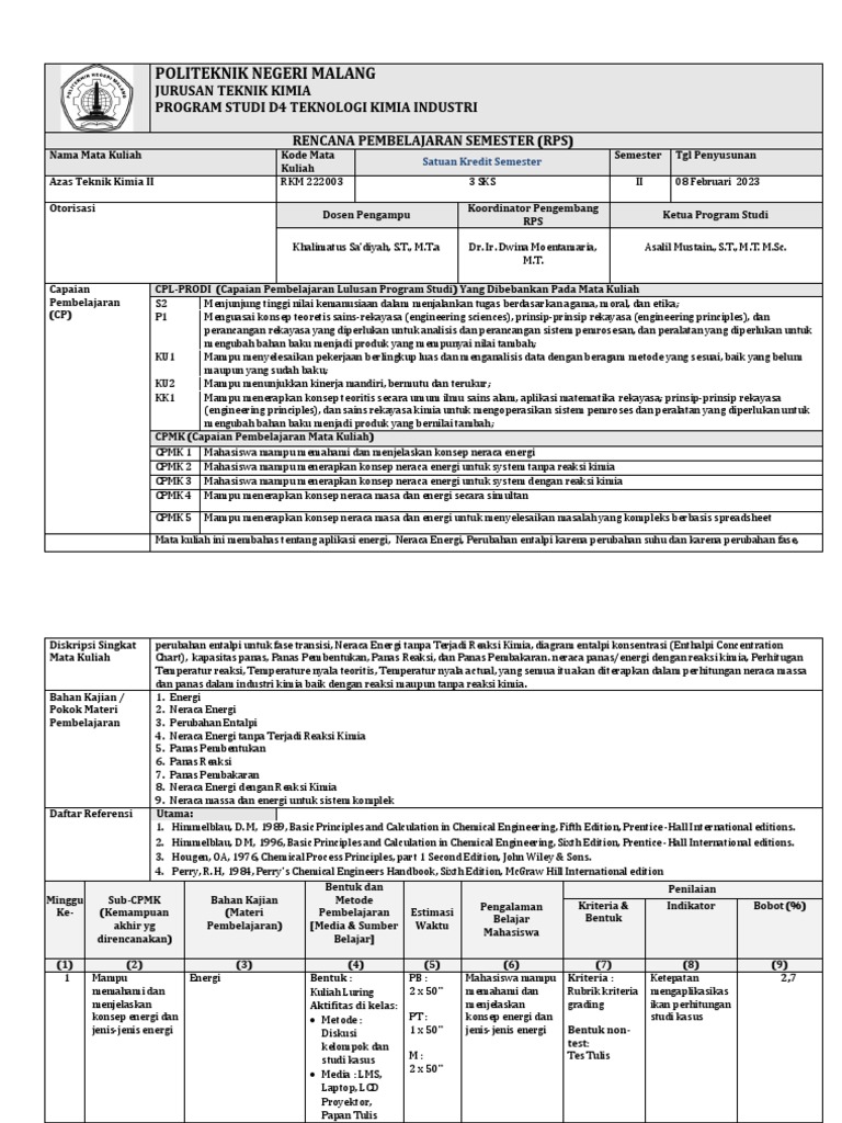 RPS - ATK 2 - D3 - TK - 2022-2023 - Ima | PDF