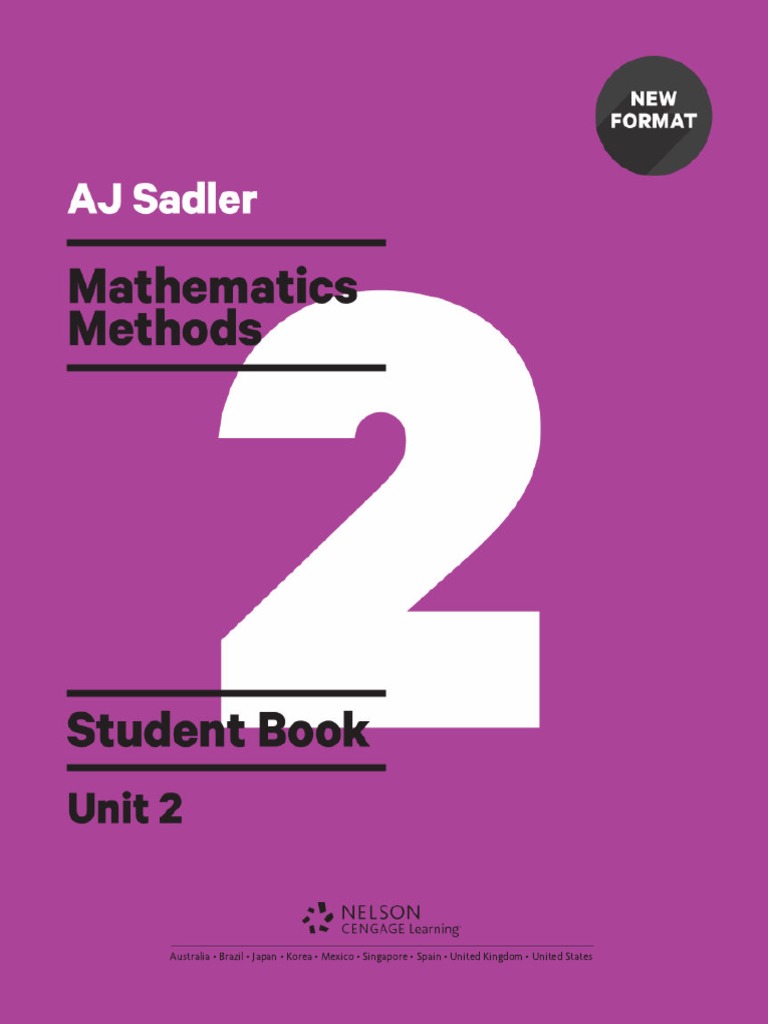 Sadler Maths Methods Unit 2 | PDF | Function (Mathematics ...
