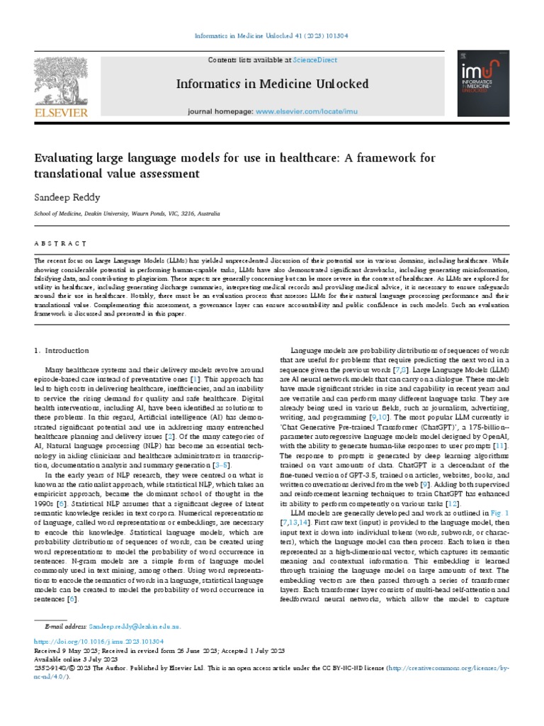 LLM Evaluation | PDF | Artificial Intelligence | Intelligence (AI) & Semantics
