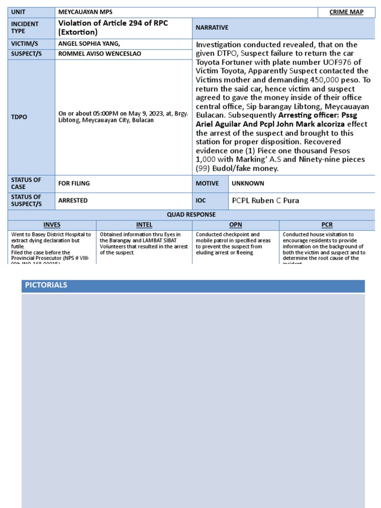 SARA Model in Crime Incident Analysis | PDF | Cognition | Methodology