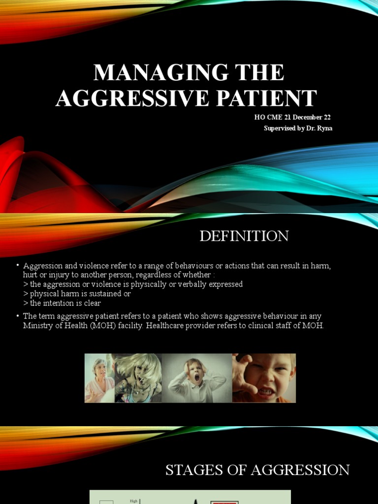 Managing The Aggressive Patient Cme | Download Free PDF ...