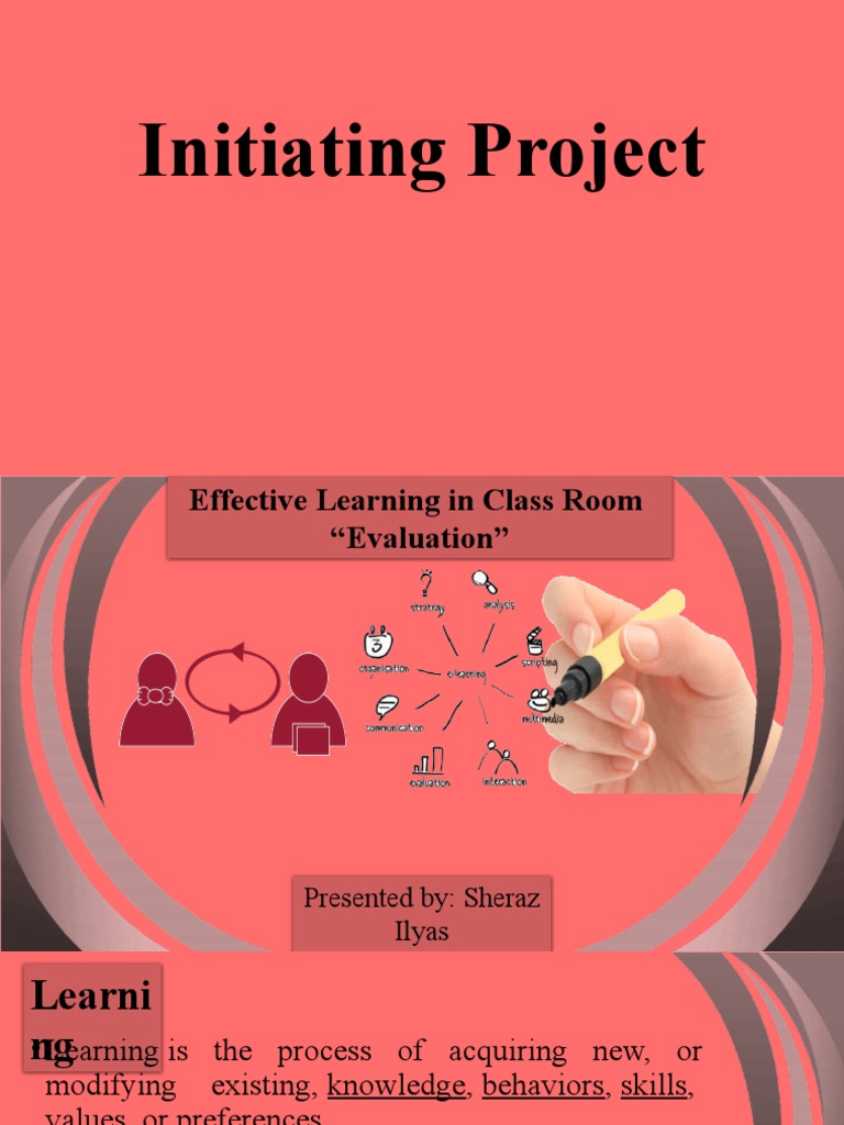 Effective Learning and Classroom Evaluation | PDF | Educational ...