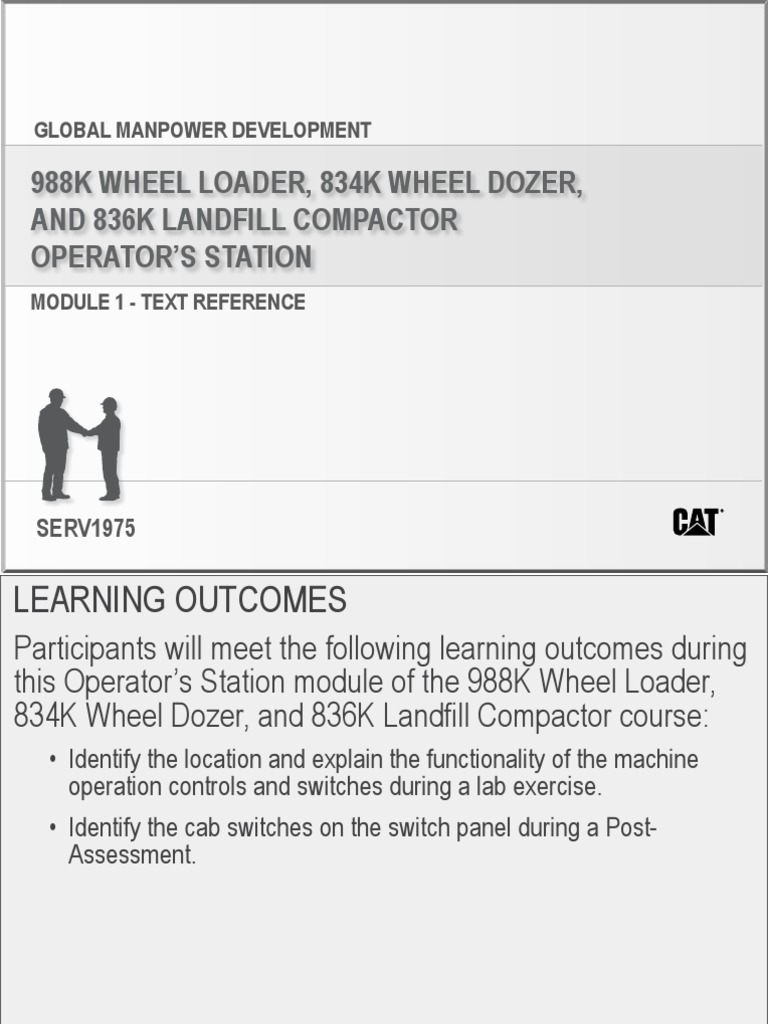 988K-834-836K M01 OpSta EN SLD | PDF | Throttle | Automatic Transmission