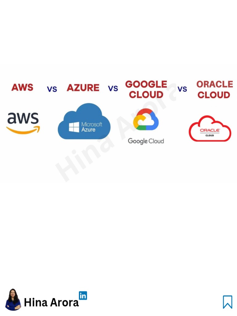 AWS - Azure - Google Cloud - Oracle Cloud | PDF | No Sql | Cloud Computing