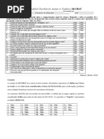 Escala M-Chat | PDF | Espectro do autismo | Brinquedos