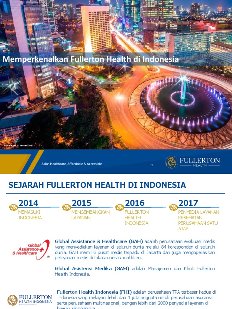 Sosialisasi Prosedur Pelayanan Fullerton Health Indonesia - Rawat Jalan 20092022 | PDF