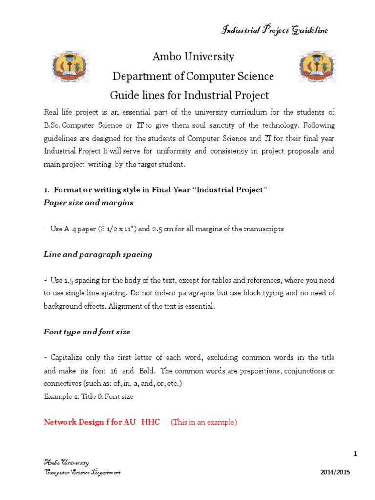 Proposal Guide Line | PDF | World Wide Web | Internet & Web