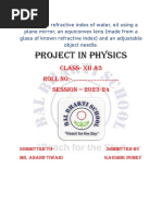 11th Science Physics Practical Handbook Maharashtra Board | PDF | Optics | Physical Quantities