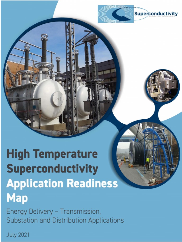 IEA Supeconductivity Report 2021 - IEA HTS TCP A498 HTS-Readiness-Map ...