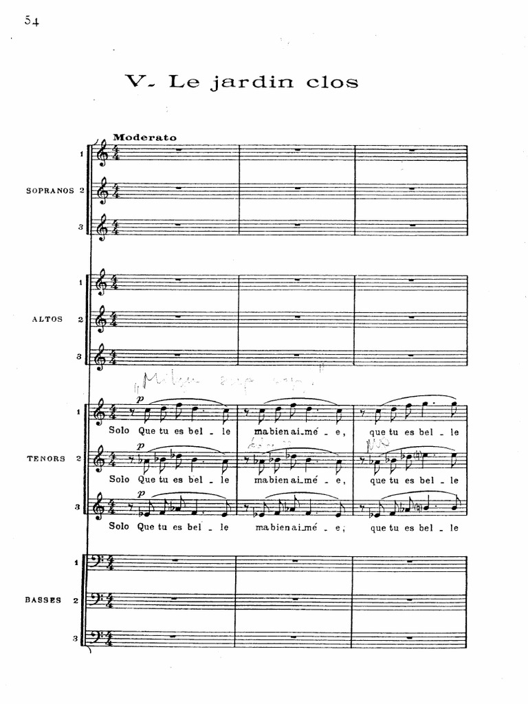 Daniel-Lesur - Énekek Éneke 5-7 | PDF