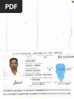 Passport Front Page | PDF