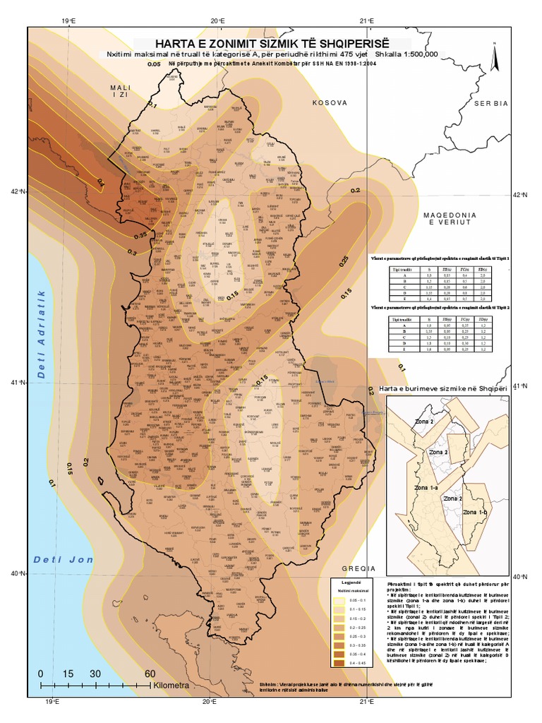 4.harta Sizmike | PDF