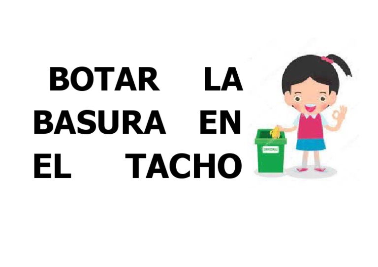 Botar La Basura en El Tacho | PDF
