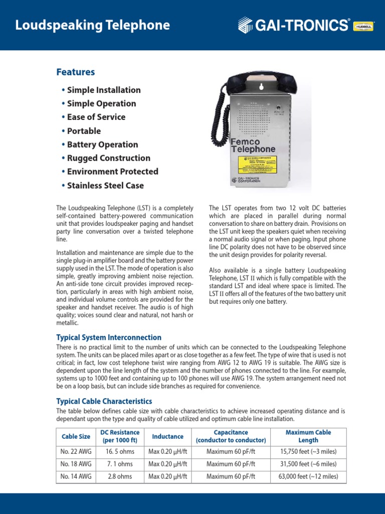Telefono Femco | PDF | Telephone | Loudspeaker