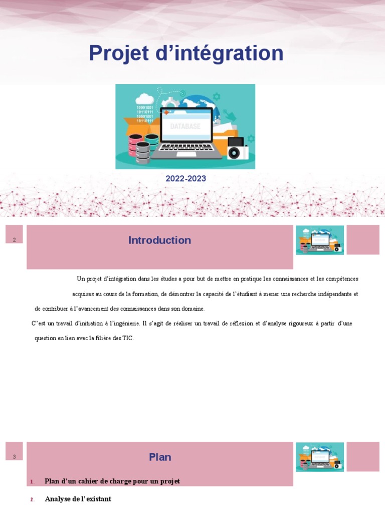Projet Intégration TIC2 | PDF | Cas d'utilisation | Application