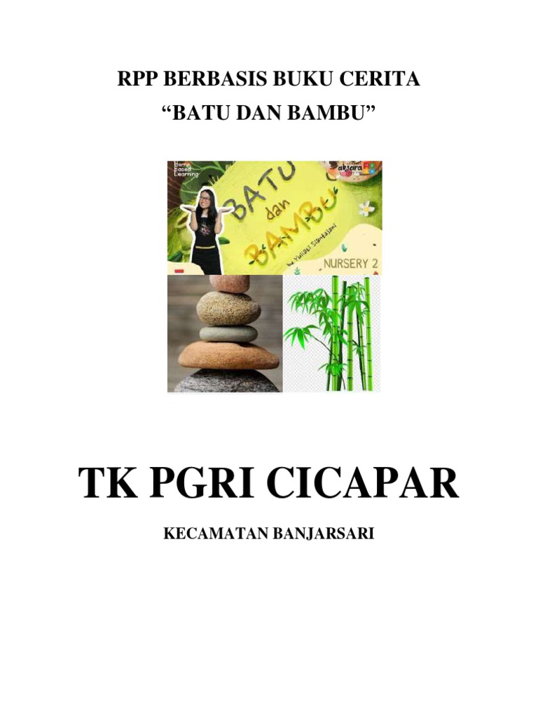 RPP Berbasis Buku Cerita Batu&Bambu | PDF | Seni & Disiplin Bahasa