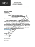 Request Letter (LSB) | PDF | Cebu