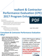 Contractor Performance Report Scoring Guide | PDF | Supervisor | Risk