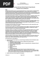 Sample TOR For Consultancy Service | PDF | Environmental Impact ...