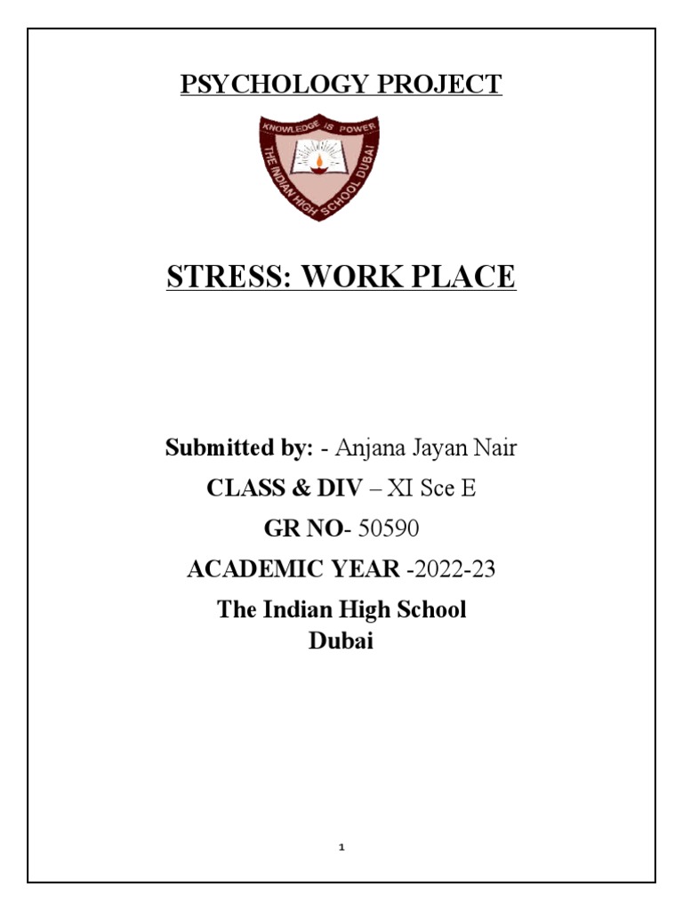 Psy Final | PDF | Cognitive Behavioral Therapy | Stress (Biology)