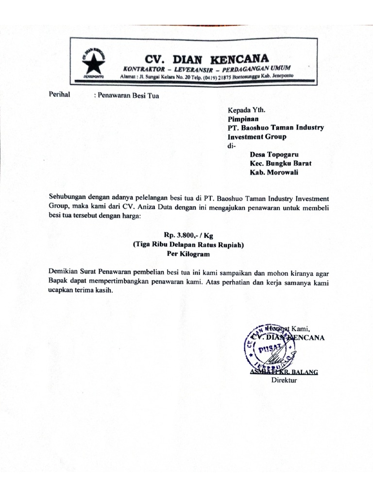 CV - Dian Kencana | PDF