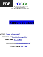 Rapport de Stage Ofppt | PDF | Facture | Comptabilité