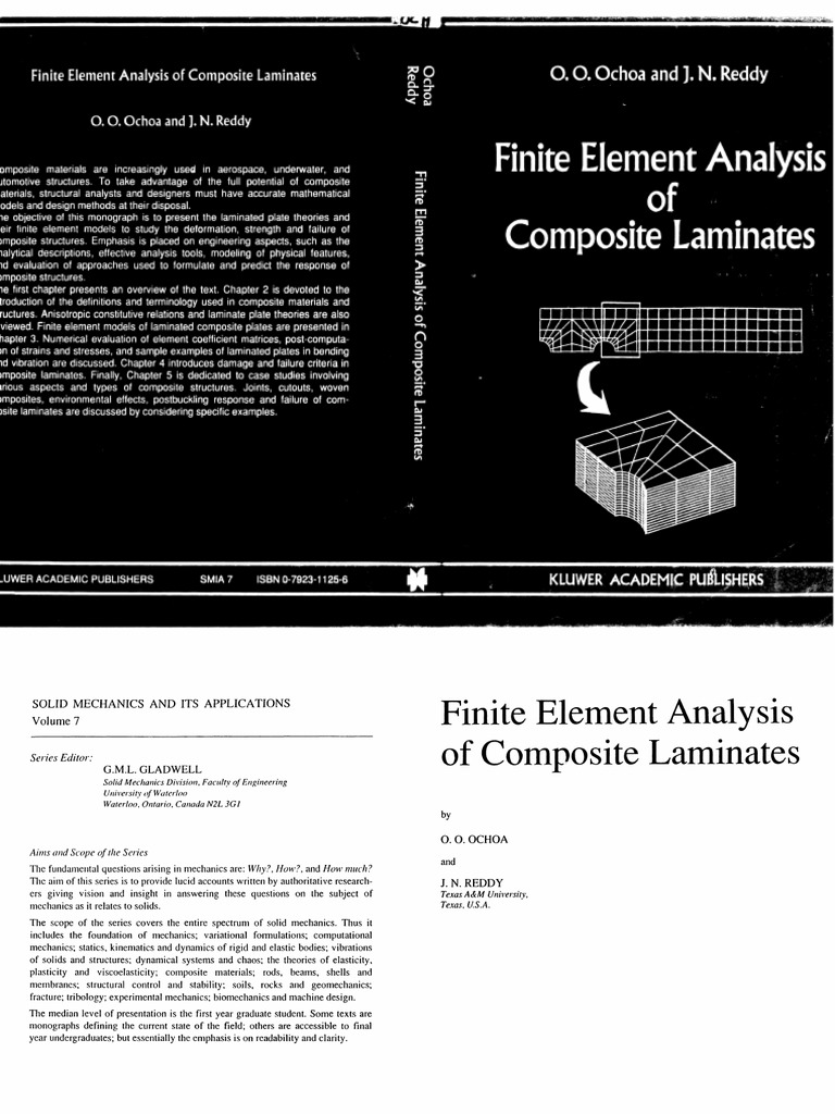 (Solid Mechanics and Its Applications 7) O. O. Ochoa, J. N. Reddy (Auth ...