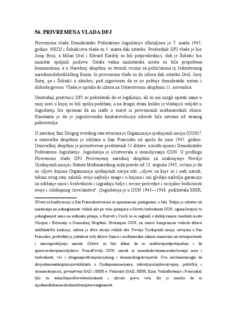 Juga Pitanja 56-75 | PDF