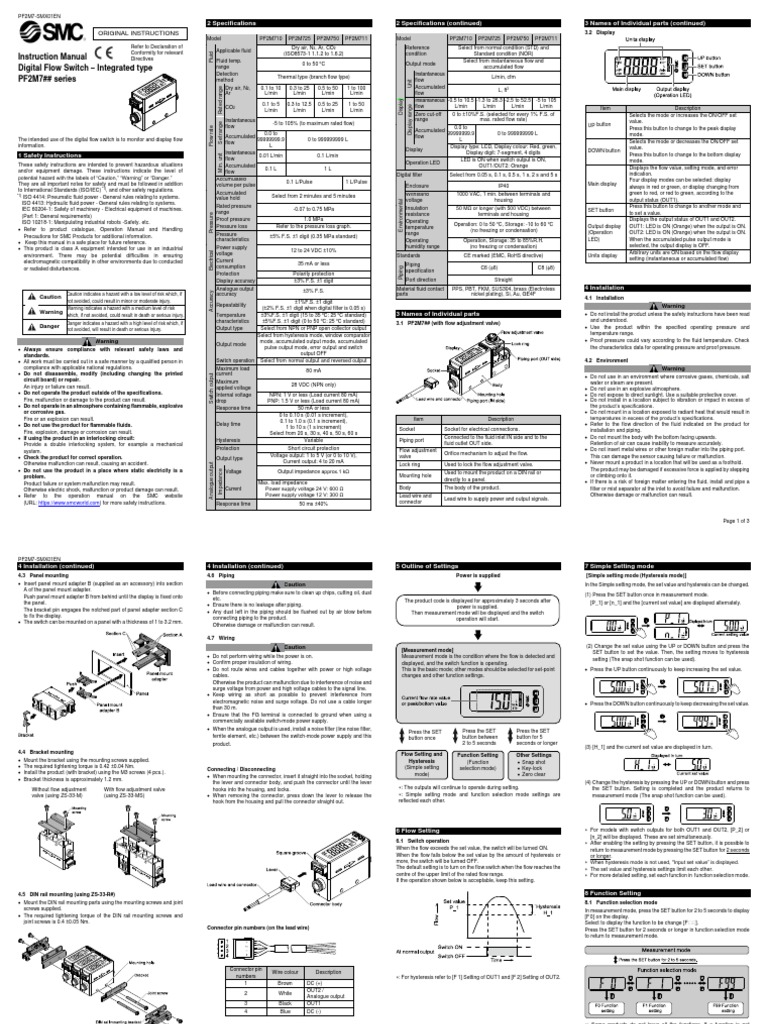 PF2M7 Smx01en | PDF | Power Supply | Electrical Connector