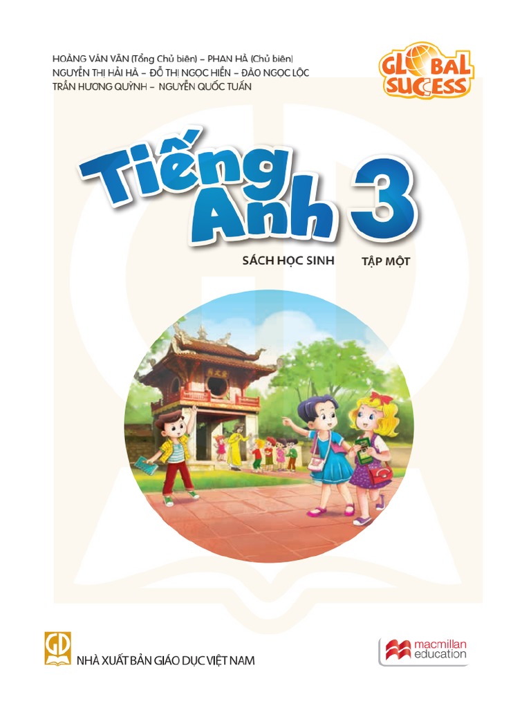 Tiếng Anh 3 Global Success Tập 1 - Sách Học Sinh | PDF