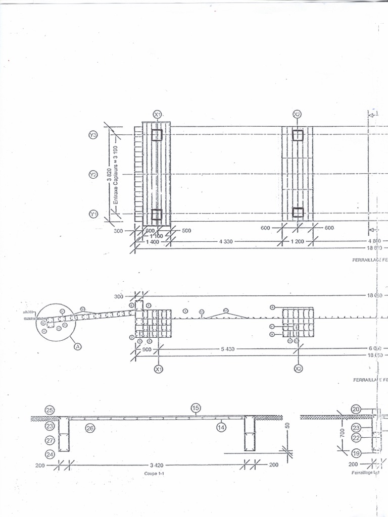 Plan Ferraillage Pont Bascule 1 | PDF