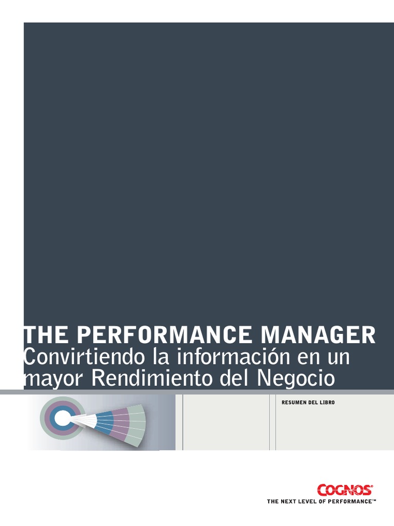 The - Performance Manager Español | PDF | Marketing | Mercado (economía)