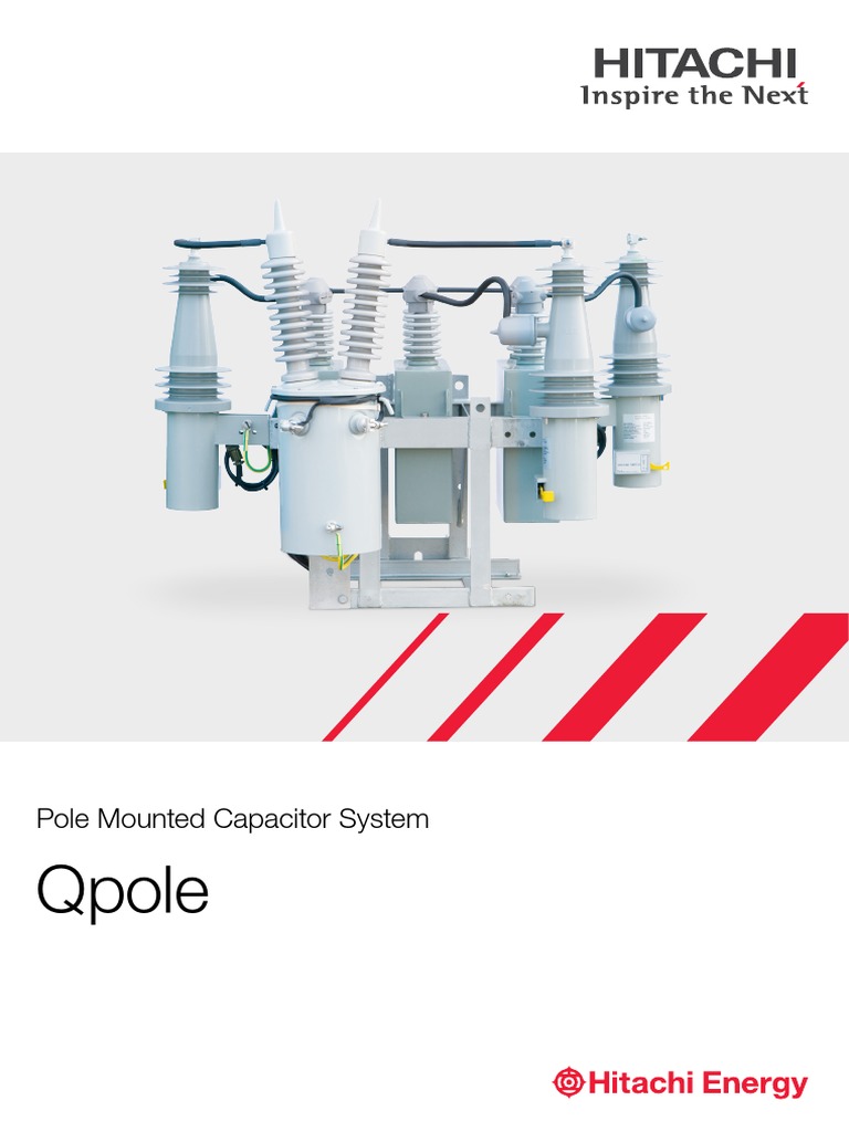 Hitachi Energy Qpole | PDF | Capacitor | Insulator (Electricity)
