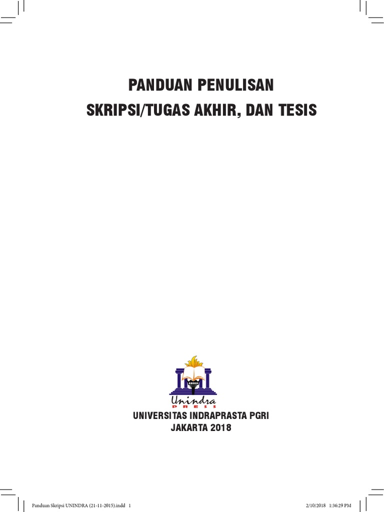 Panduan Penulisan - Cetak Buring 1 Eksemplar | PDF | Sains & Matematika