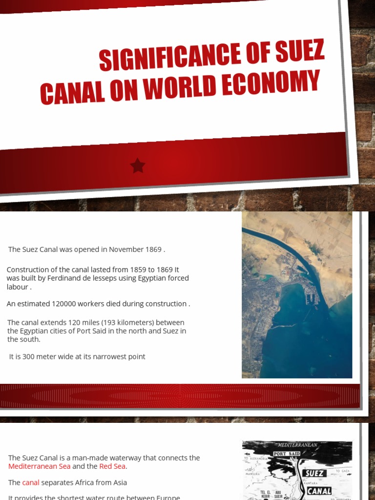 Suez Canal | PDF