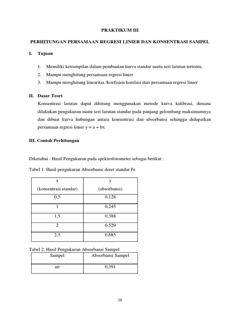 Perhitungan Kurva Standar-1 | PDF