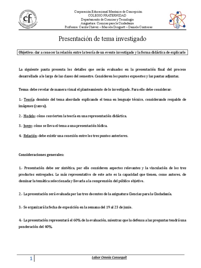 Pauta Ciencias Para La Ciudadanía Pdf Cognición Ciencia Cognitiva
