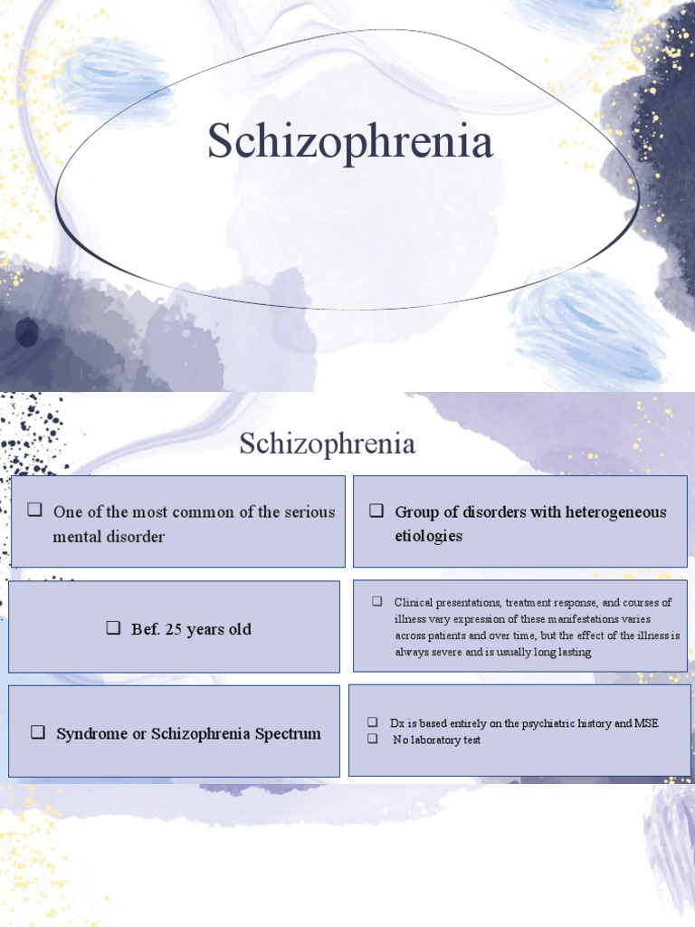 4 Schizophrenia | PDF | Schizophrenia | Psychosis