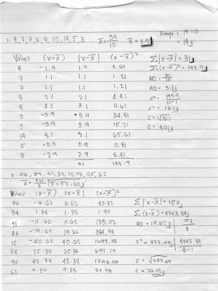 Measures of Variability BUENA JANZ | PDF